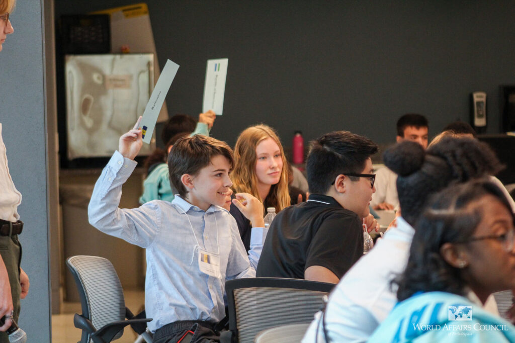 Middle School Programs | World Affairs Council Of Philadelphia